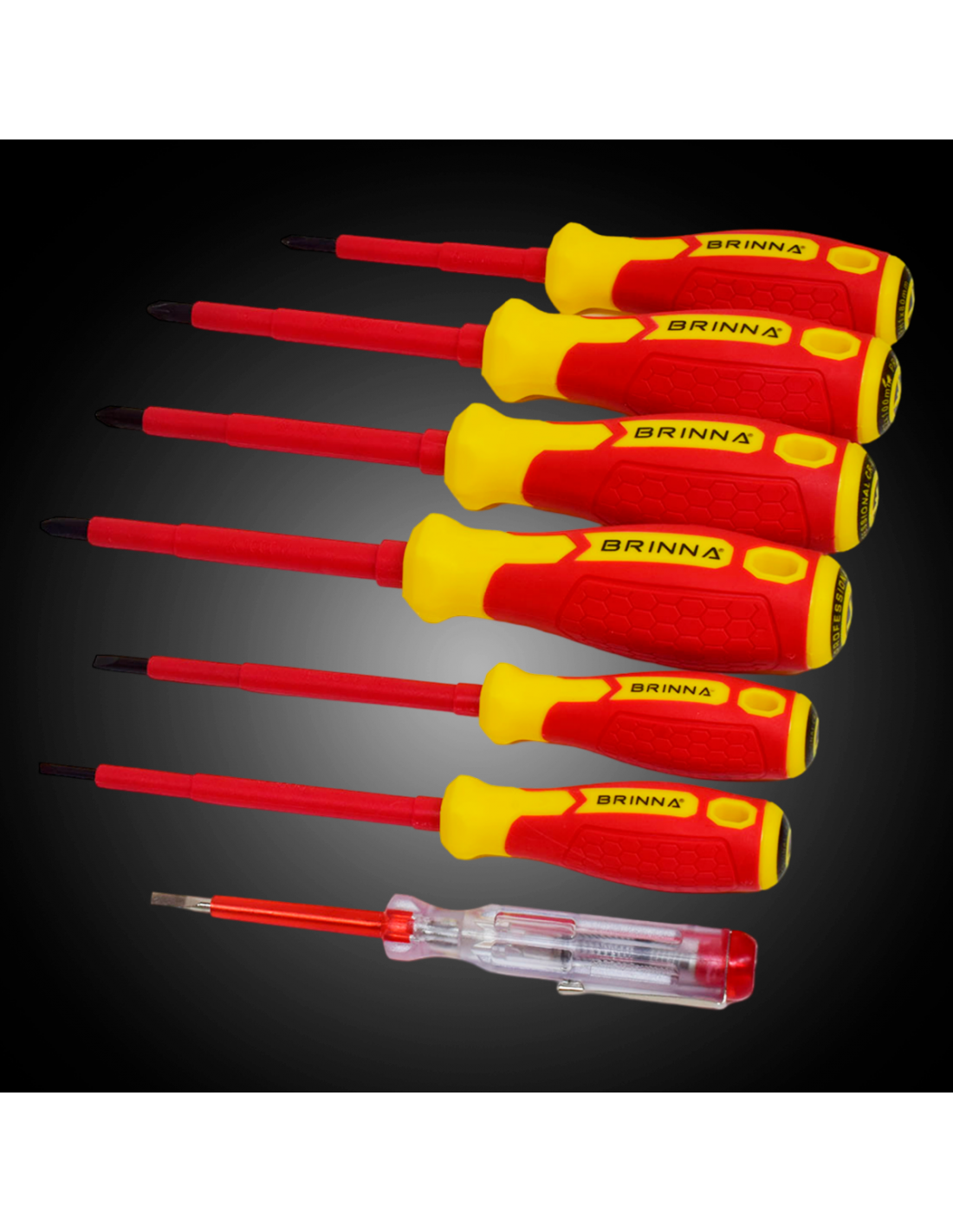 Set Destornilladores Aislados 7 Piezas HB-63